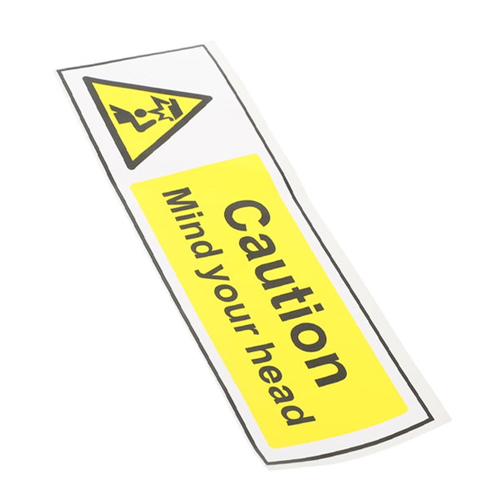 Low Overhead Clearance Sign Caution Watch Your Signs Water Proof ...