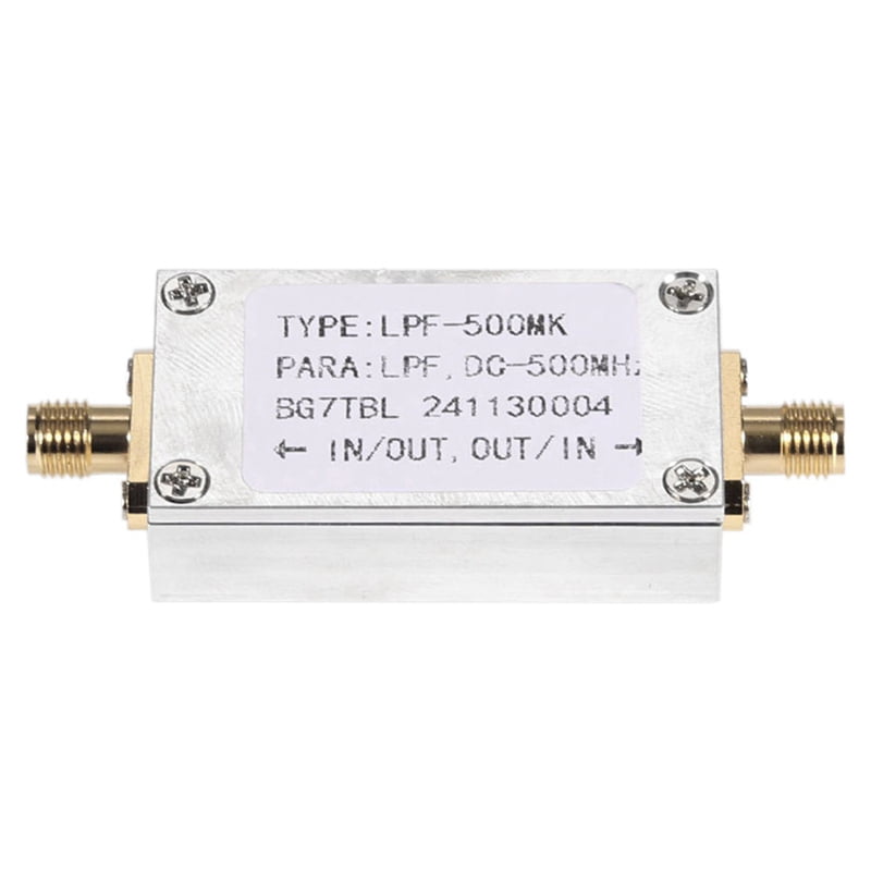 Low Pass Filter LPF-500MK with SMA Interface DC- 500MHZ High Precision ...