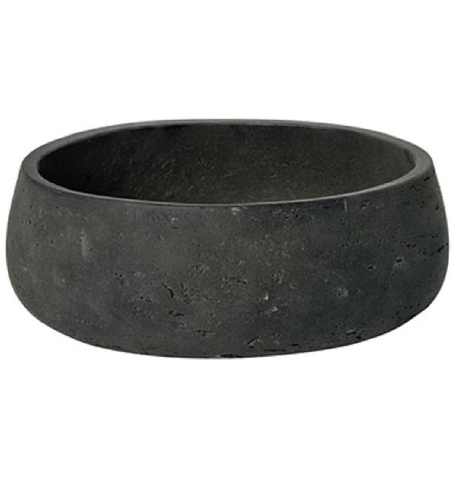 Low Planter Modern Heavy Fiberstone - Decorative Plant Pot Indoor ...