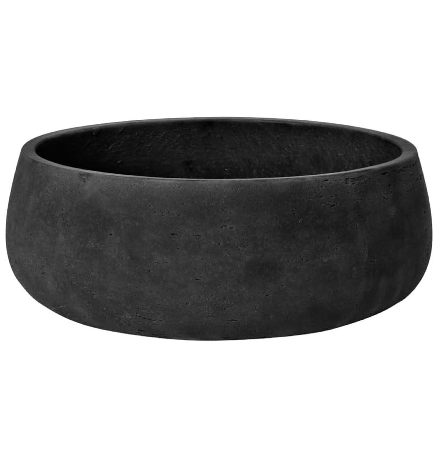 Low Planter Pot Modern Heavy Fiberstone | Deorative Plant Pot Indoor ...