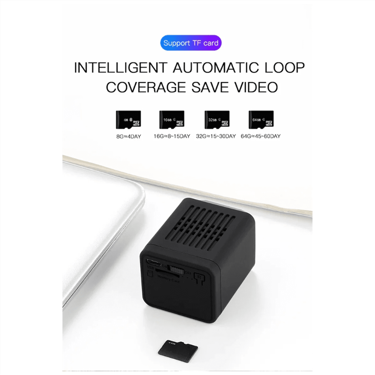 Low Power Camera PIR Human Body Sensing Wireless IP HD Surveillance ...