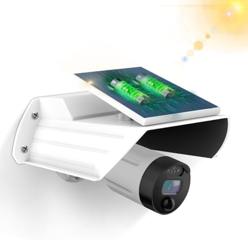 Low-Power Camera Solar Charging Mount, Solar Panel Charger Kit with ...