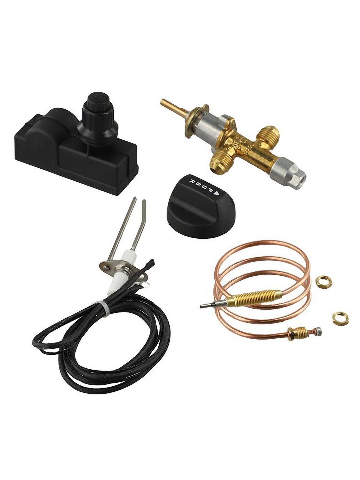 Low Pressure Gas Control Valve Kit with Upgraded Igniter for Fire Pits ...