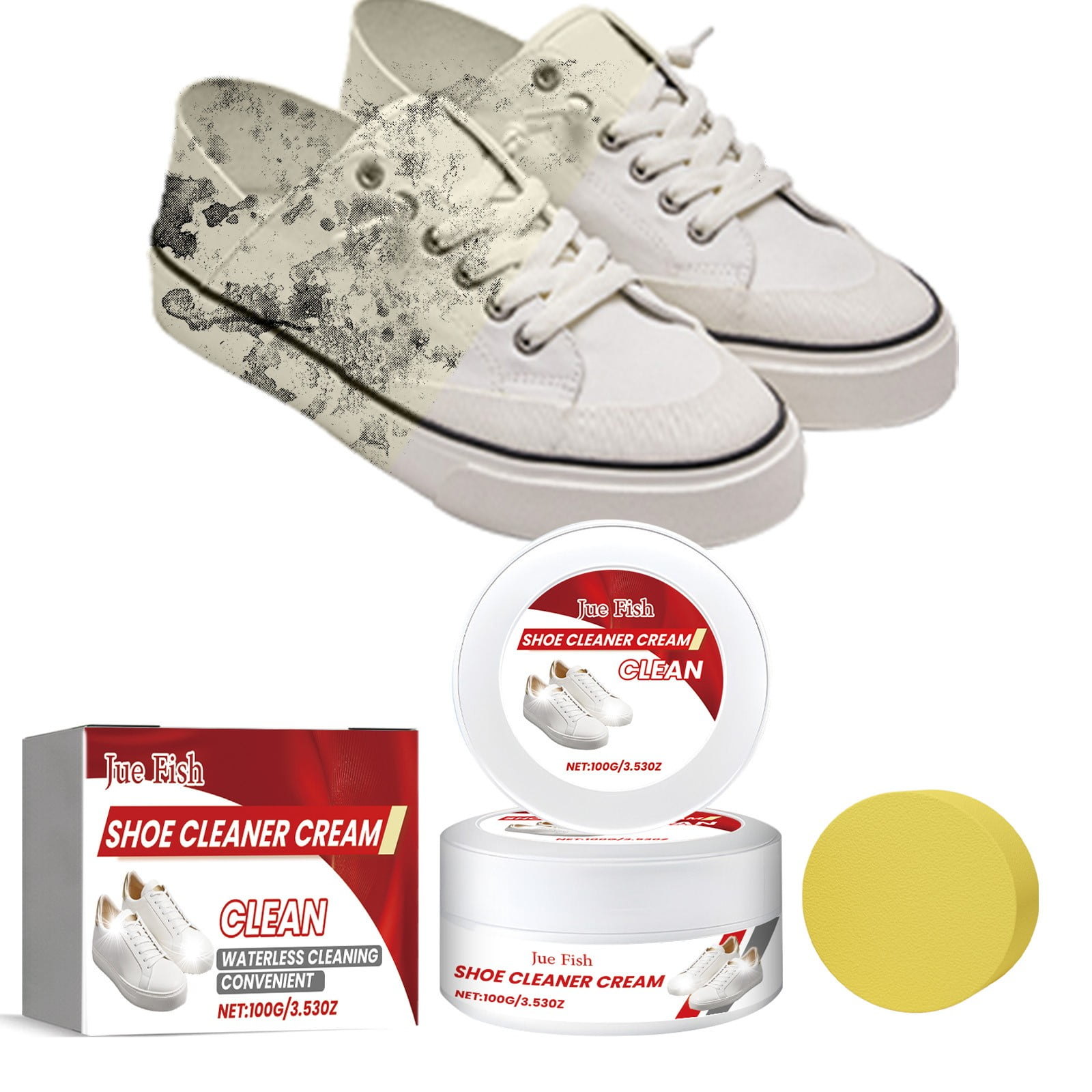 Low Price Guarantee, Shoe Cleaning Cream, Sports Shoe Cleaner, 100g ...
