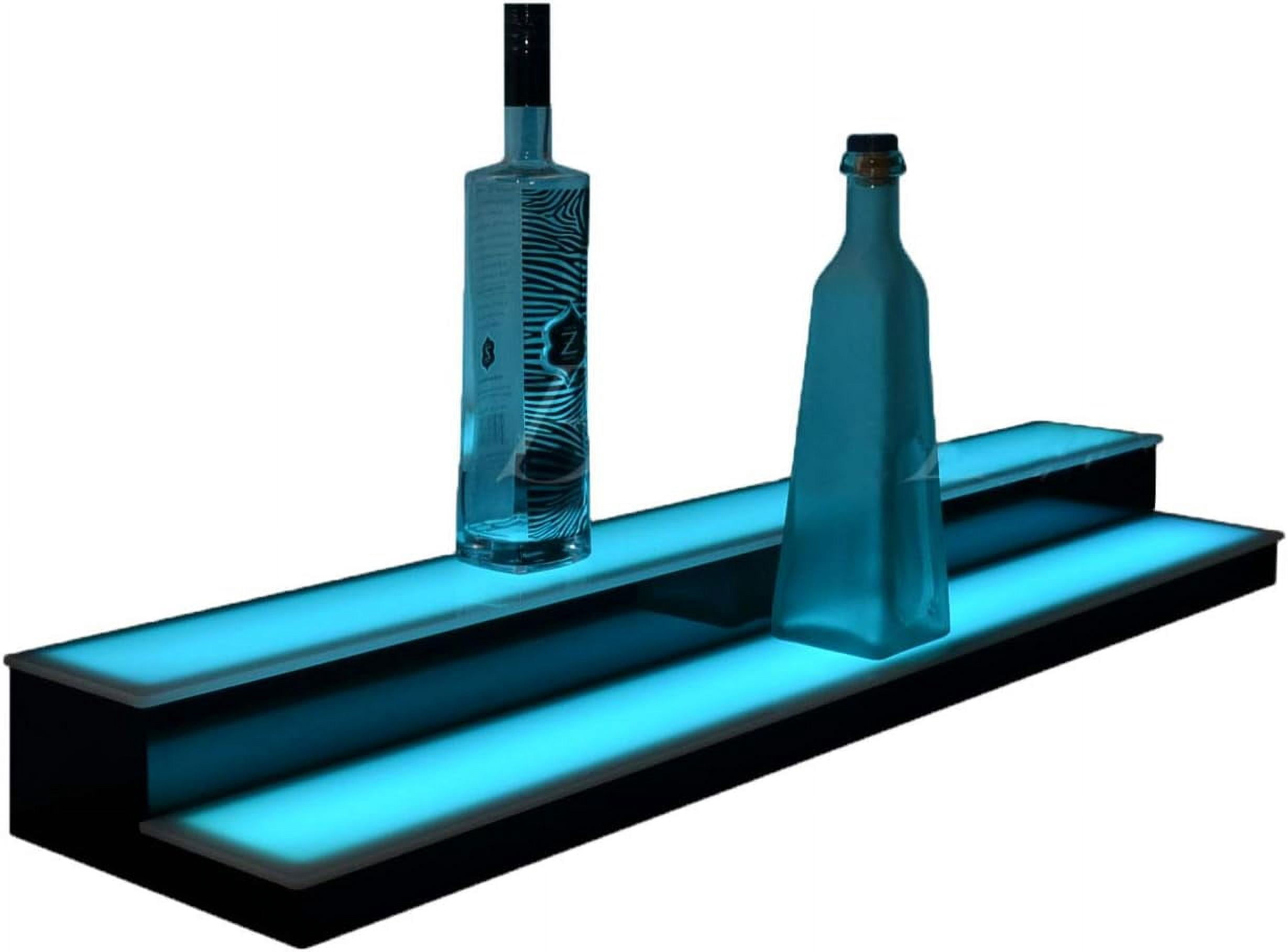 Low Profile 2 Step LED Lighted Display Shelf " - Walmart.com