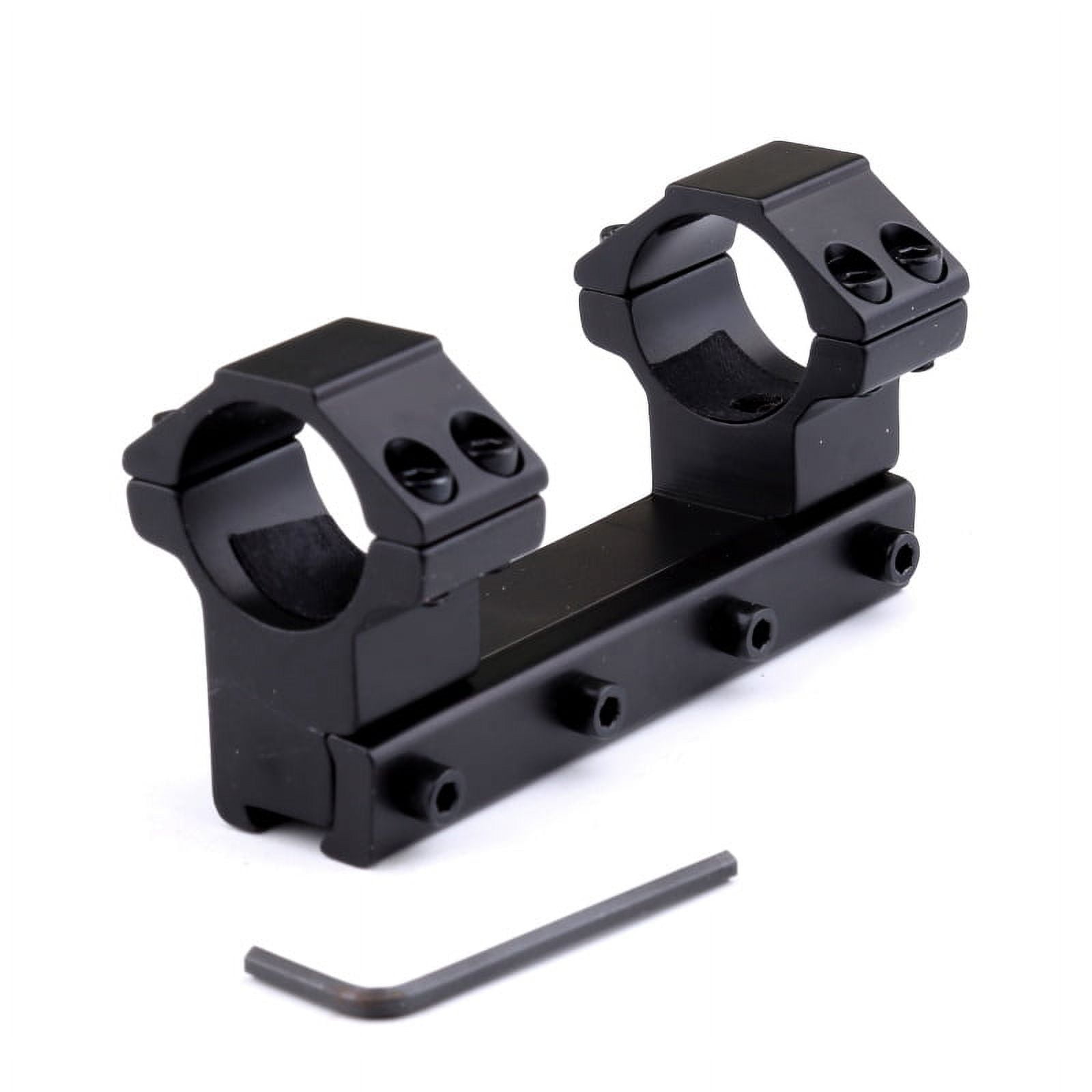 Low Profile 25.4mm Scope Mount Rings Quick Detach for 20mm Weaver ...