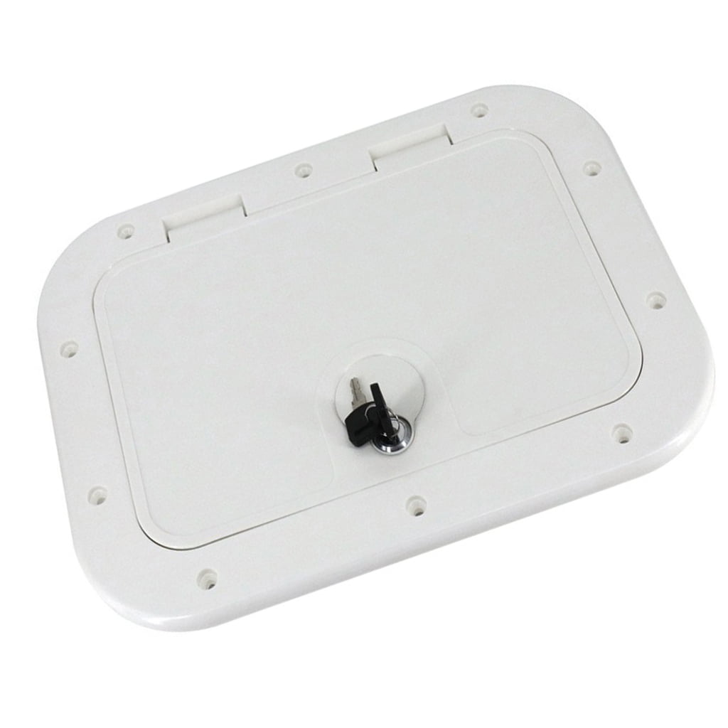 Low Profile Boat Marine Grade Deck Access Cover 180 Degree Locking ...
