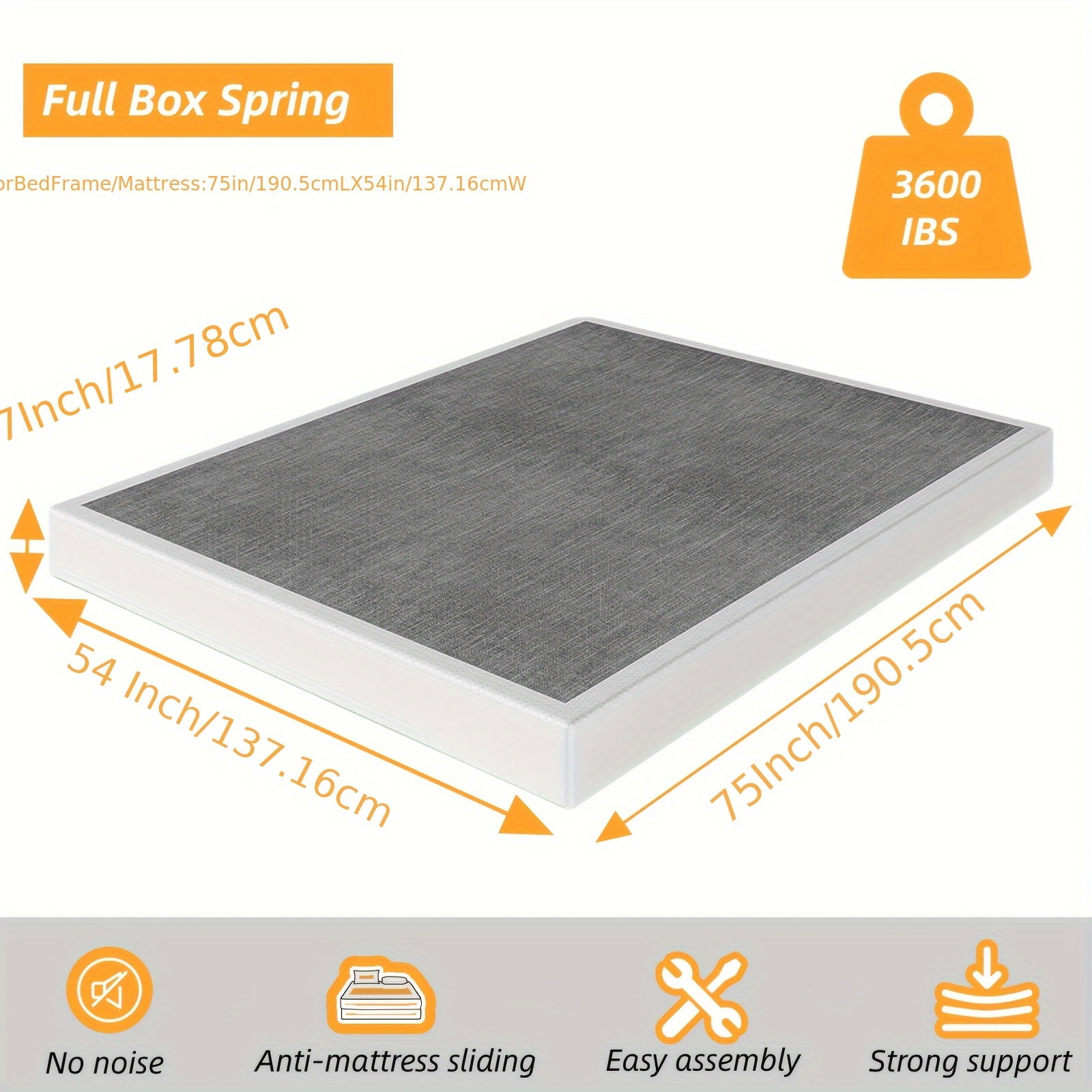[Low Profile Box Spring] Low Profile Box Spring Mattress Foundation ...