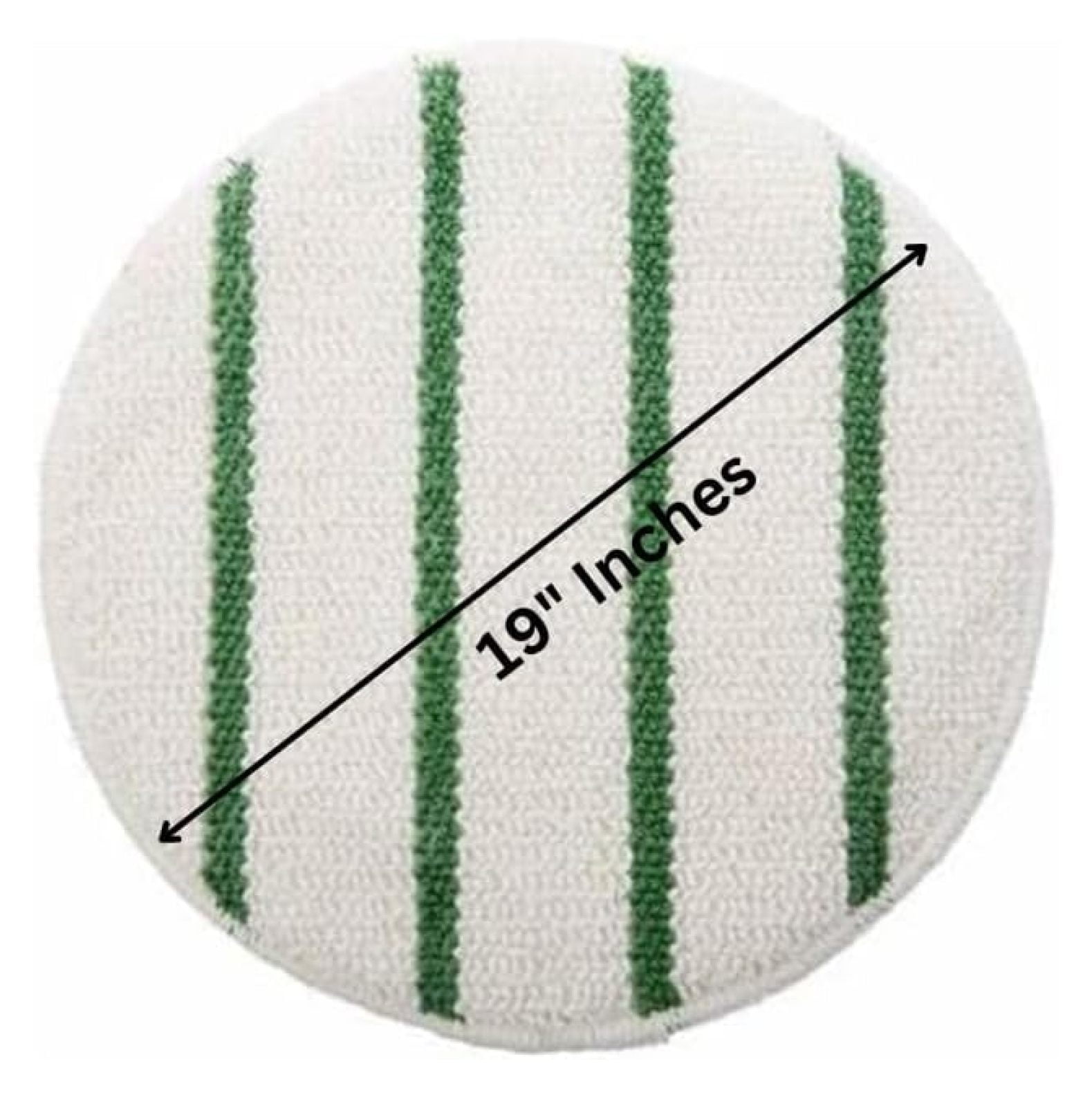 Low-Profile Carpet Bonnet with Green Scrubber Strips - Perfect for ...