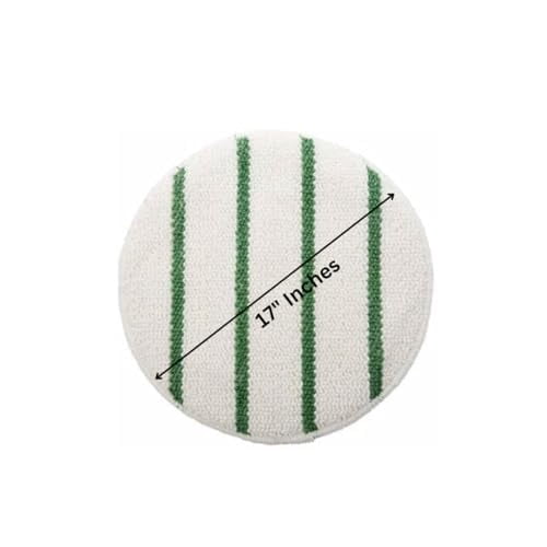 Low -Profile Carpet Bonnet With Green Scrubber Strips - Perfect For ...