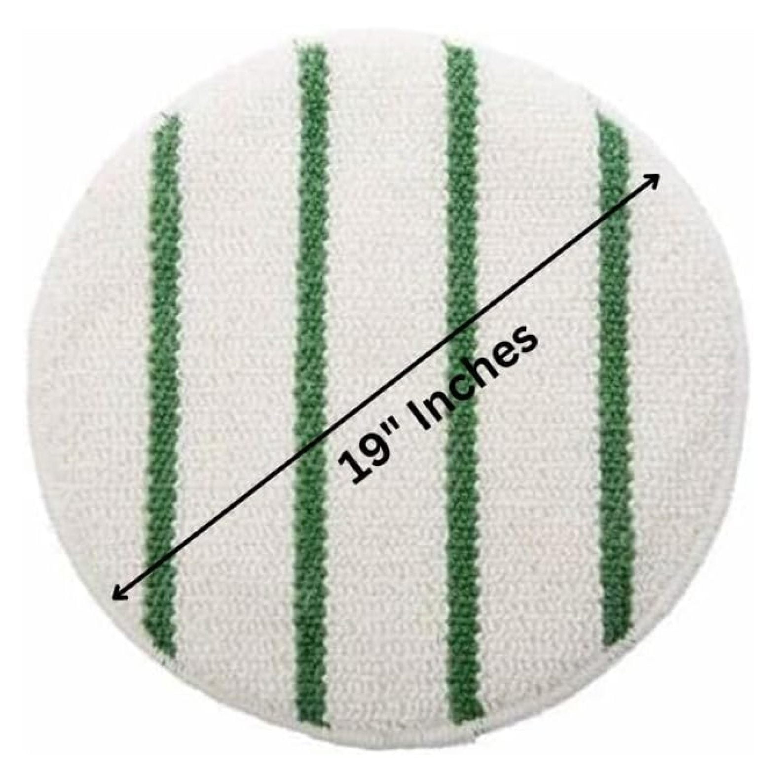 Low-Profile Carpet Bonnet with Green Scrubber Strips - Perfect for ...