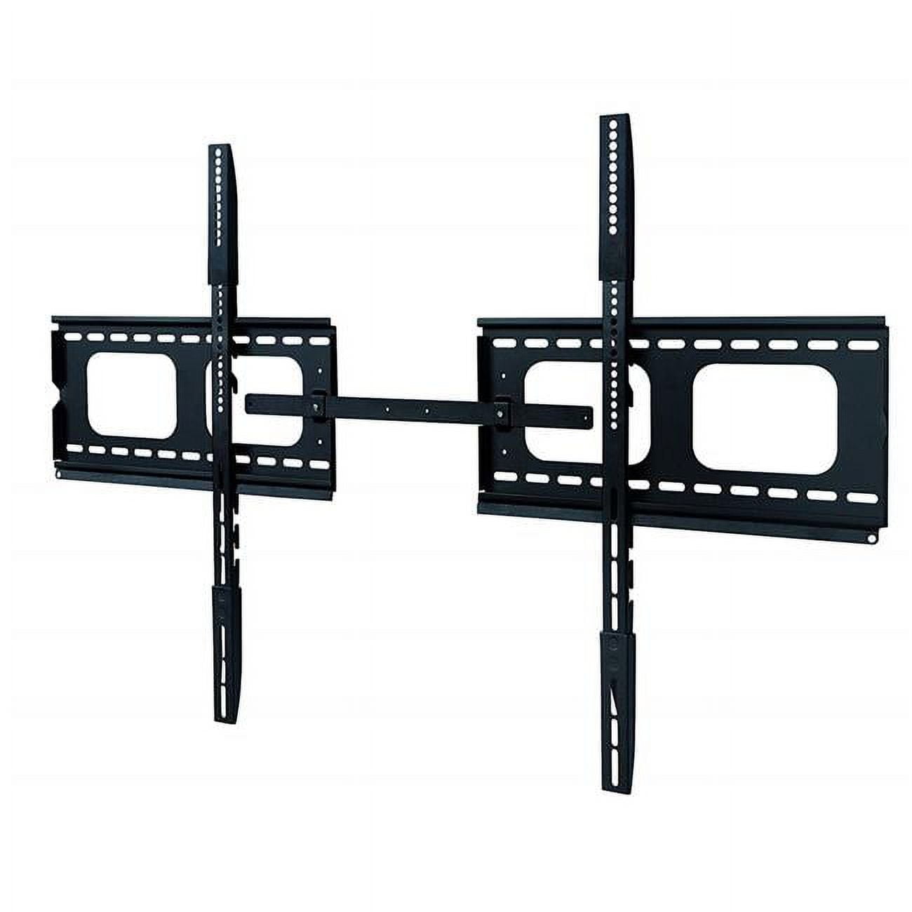Low Profile Fixed TV Wall Mount Slide Dual Plates Mount Bracket 60"-102 ...