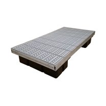 Playstar 4'x10' Aluminum Dock with Resin Top, KT 15051 Dock Kit ...