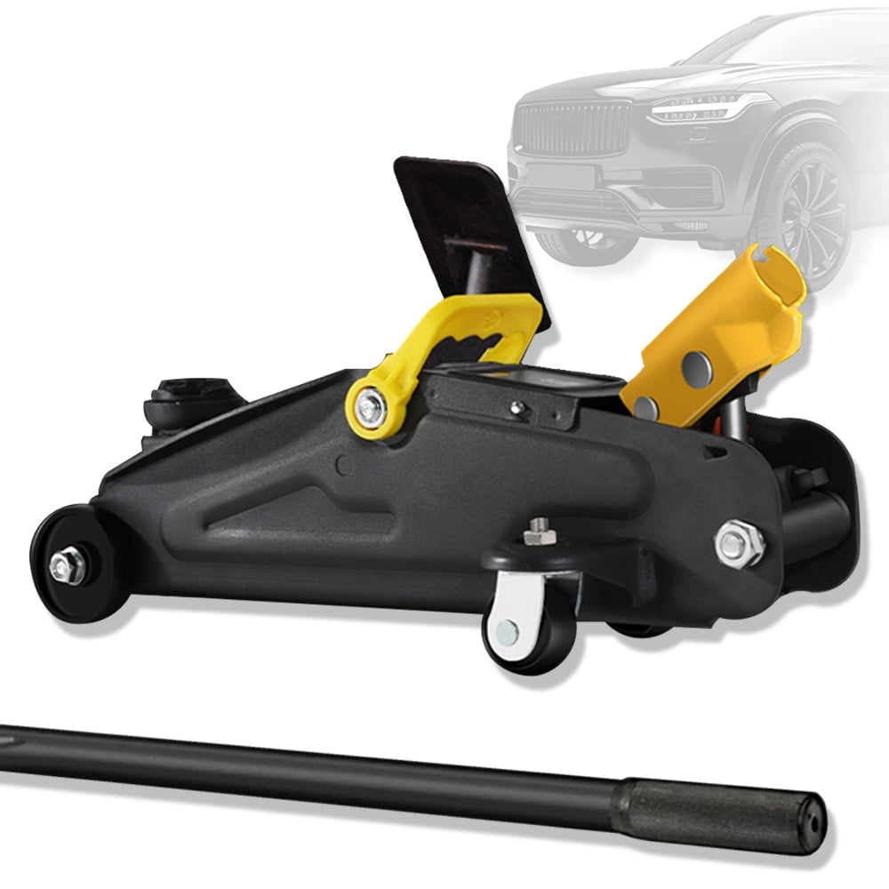 Floor Jack 2 Ton Capacity Fast Lift Service Jack Steel Heavy Duty ...