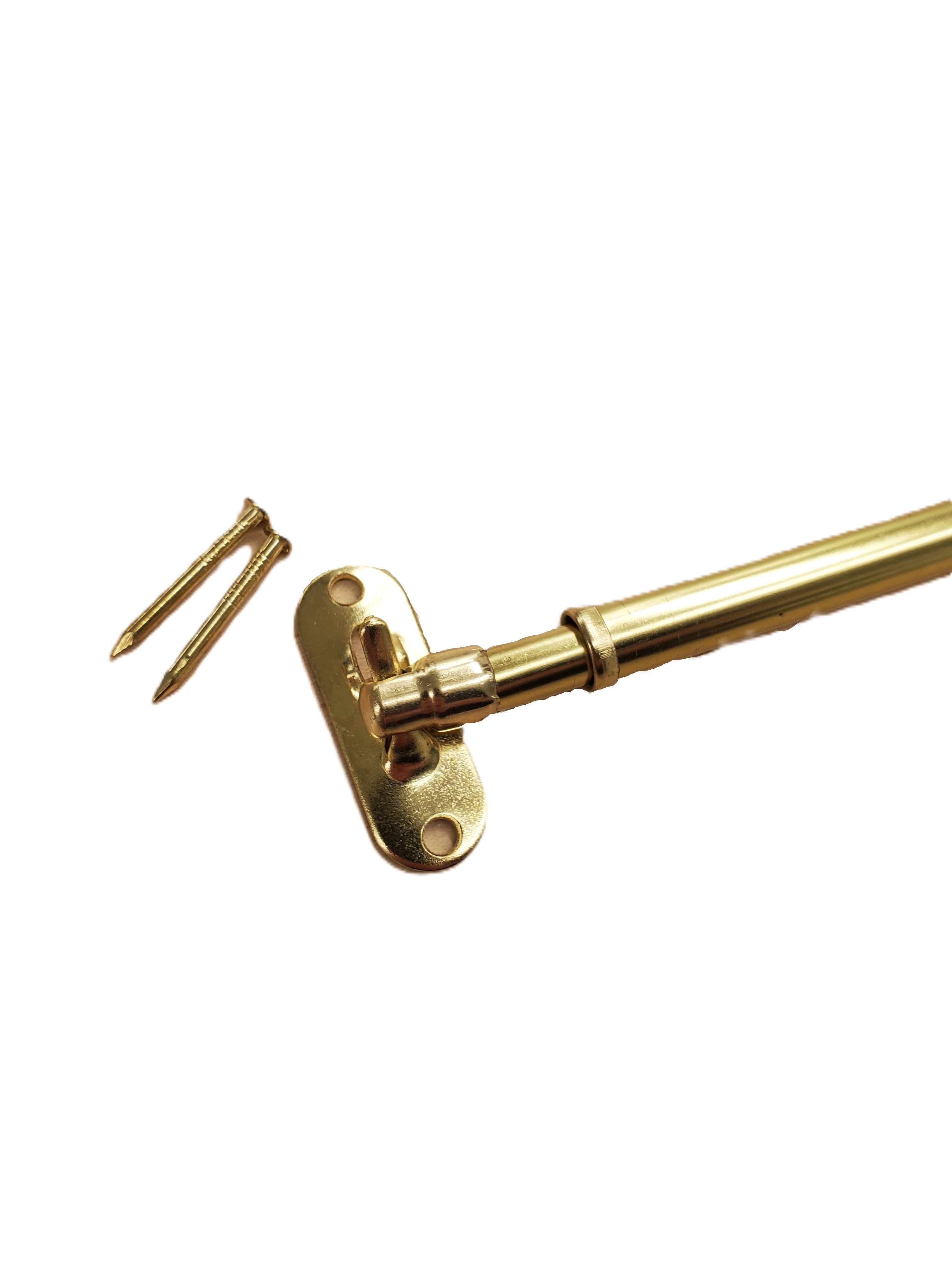 Low Profile Flush Mount Brass Metal Sash Rod 5/16 Inch Diameter ...