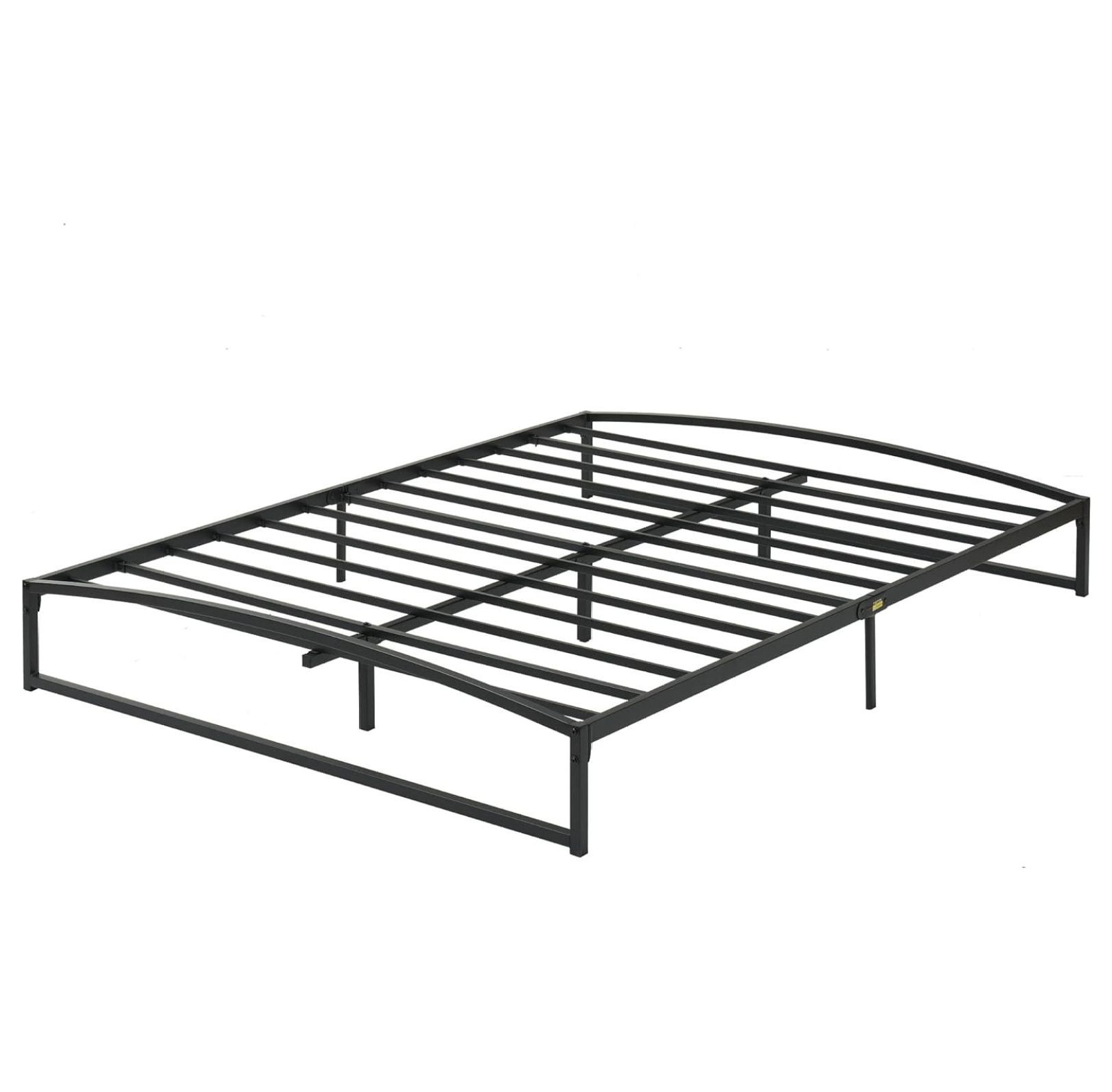 Low Profile Full Bed Frame, 10 Inch Heavy Duty Metal Full Size Platform ...