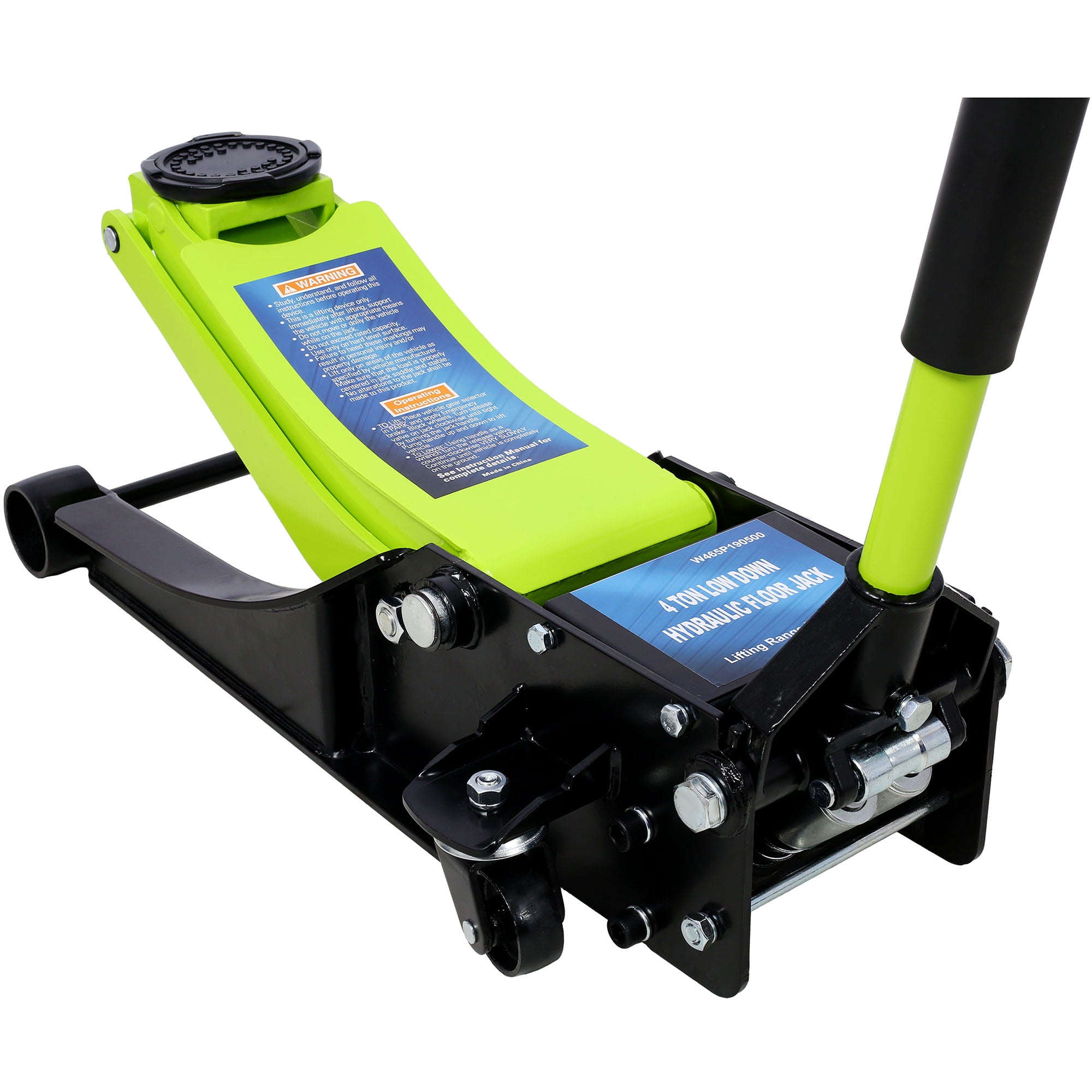 Low Profile Hydraulic Trolley Service/Floor Jack, 4 Ton (8000 lbs ...