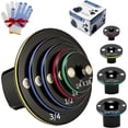 Low Profile Impact Adapter Set 4-Pc Magnetic Stubby Ratchet Reducer ...