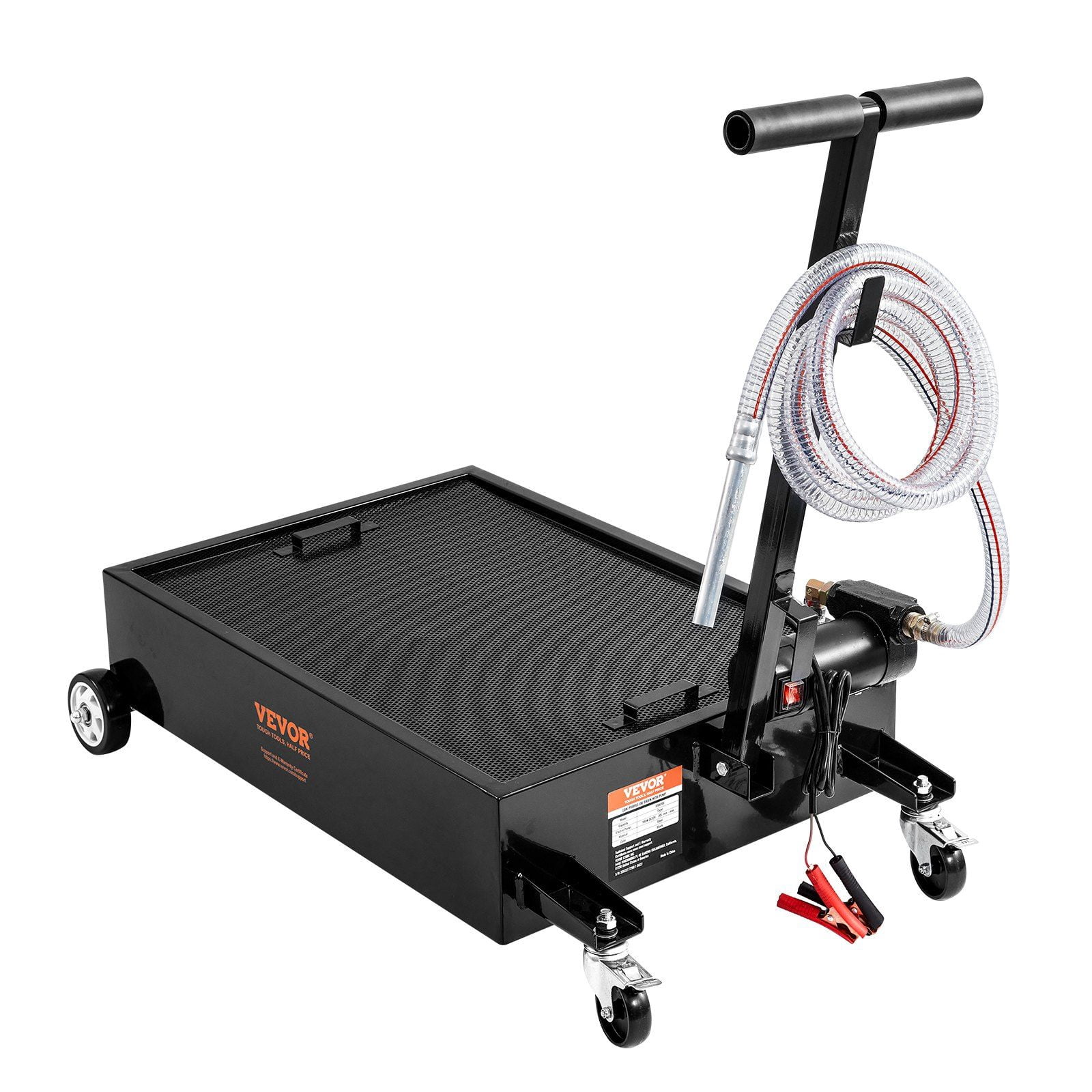 Low Profile Oil Drain Pan with 15 Gallon Capacity, 180W 12V Electric ...