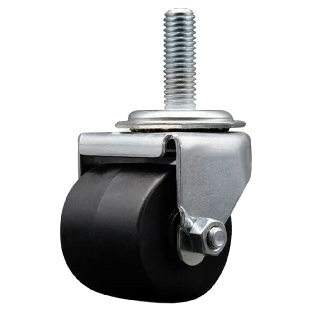 Low Profile Swivel Threaded Stem - 2 Inch by 1-13/16 Inch Polyolefin ...