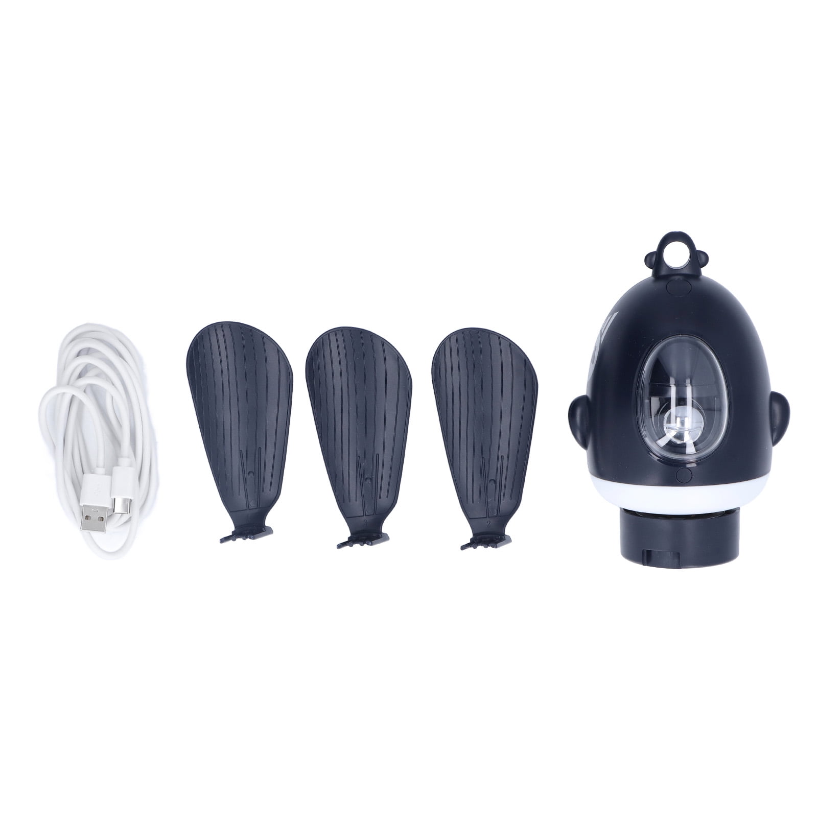 Low Profile for Dorms & Homes, Easy Clean, Blue Quiet Mini Ceiling Fan ...