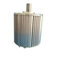 Low RPM Speed 10kw 500RPM 24V 48V Gearless Permanent Magnet Generator ...