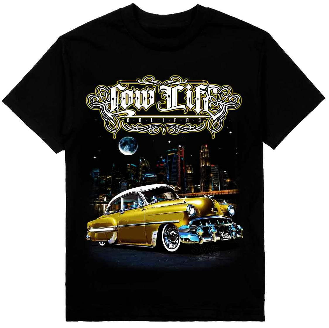 Low Rider Classic Mens Heavyweight T-Shirt Print On Shaka Wear Tee ...