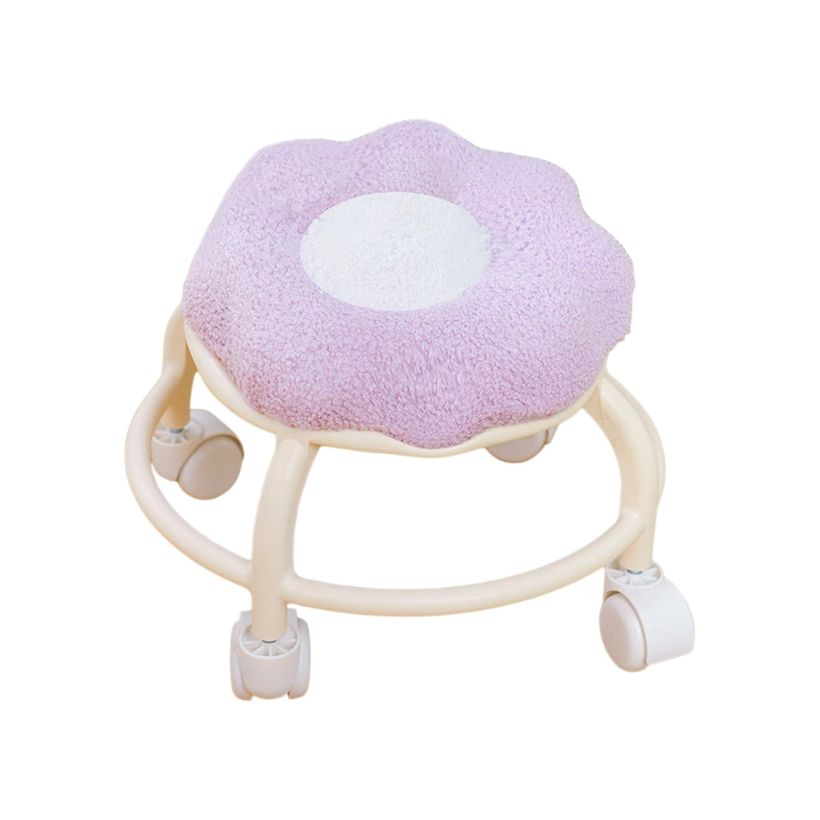 Low Roller Seat Pedicure Stool Heavy Duty Movable Mini Stool Small ...