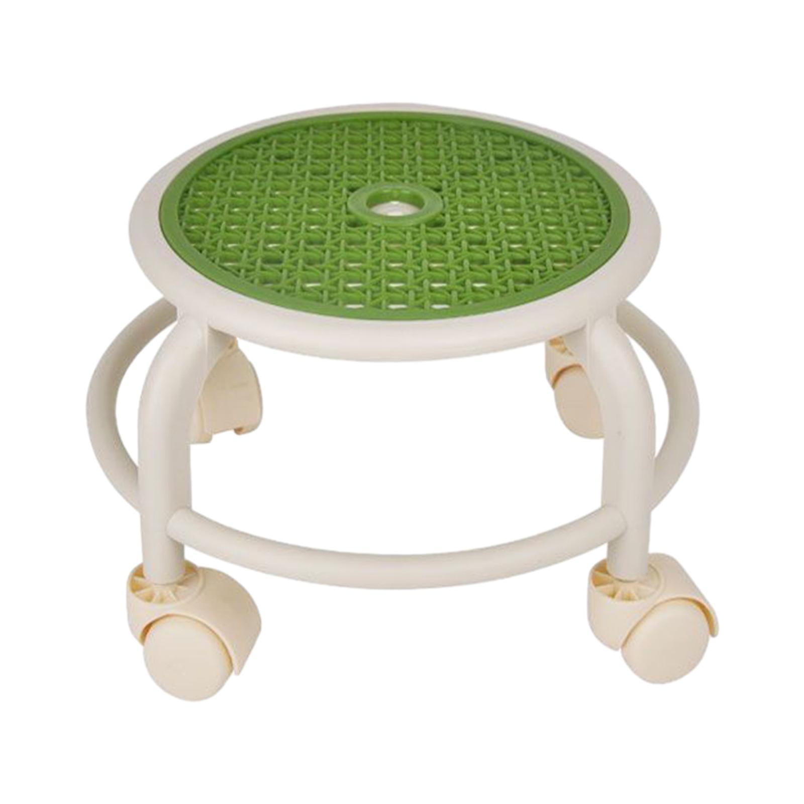 Low Roller Seat Stool Pedicure Stool Round Housework Stool Comfortable ...