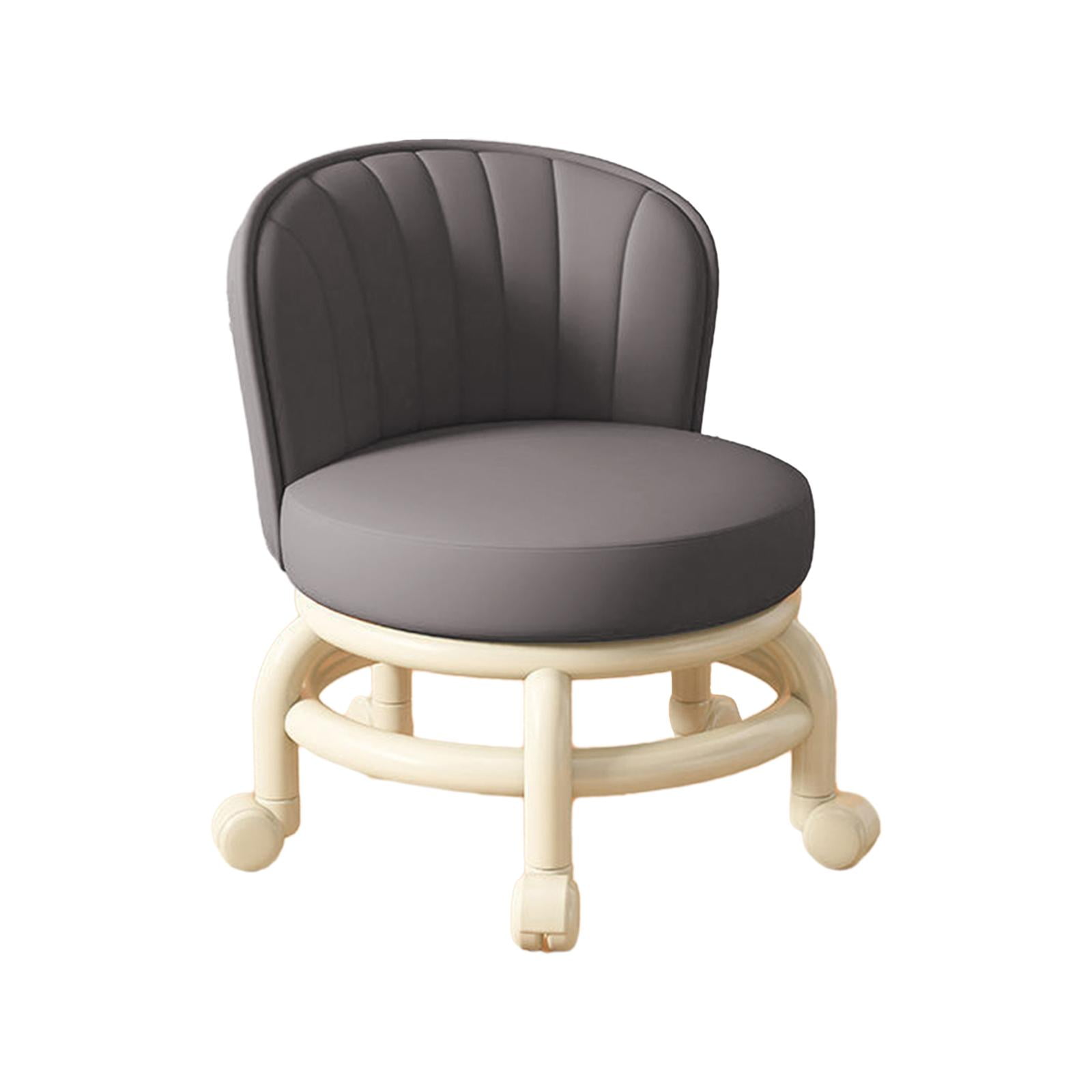 Low Rolling Stool 360 degree Rotating Rolling Stool Pedicure Stool ...