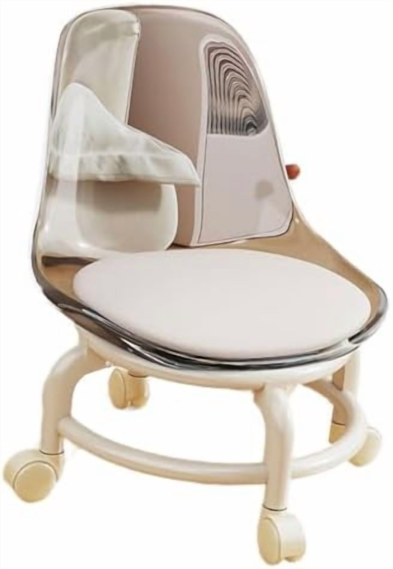 Low Rolling Stool Rolling Seat Pedicure Stool Universal Swivel Caster ...