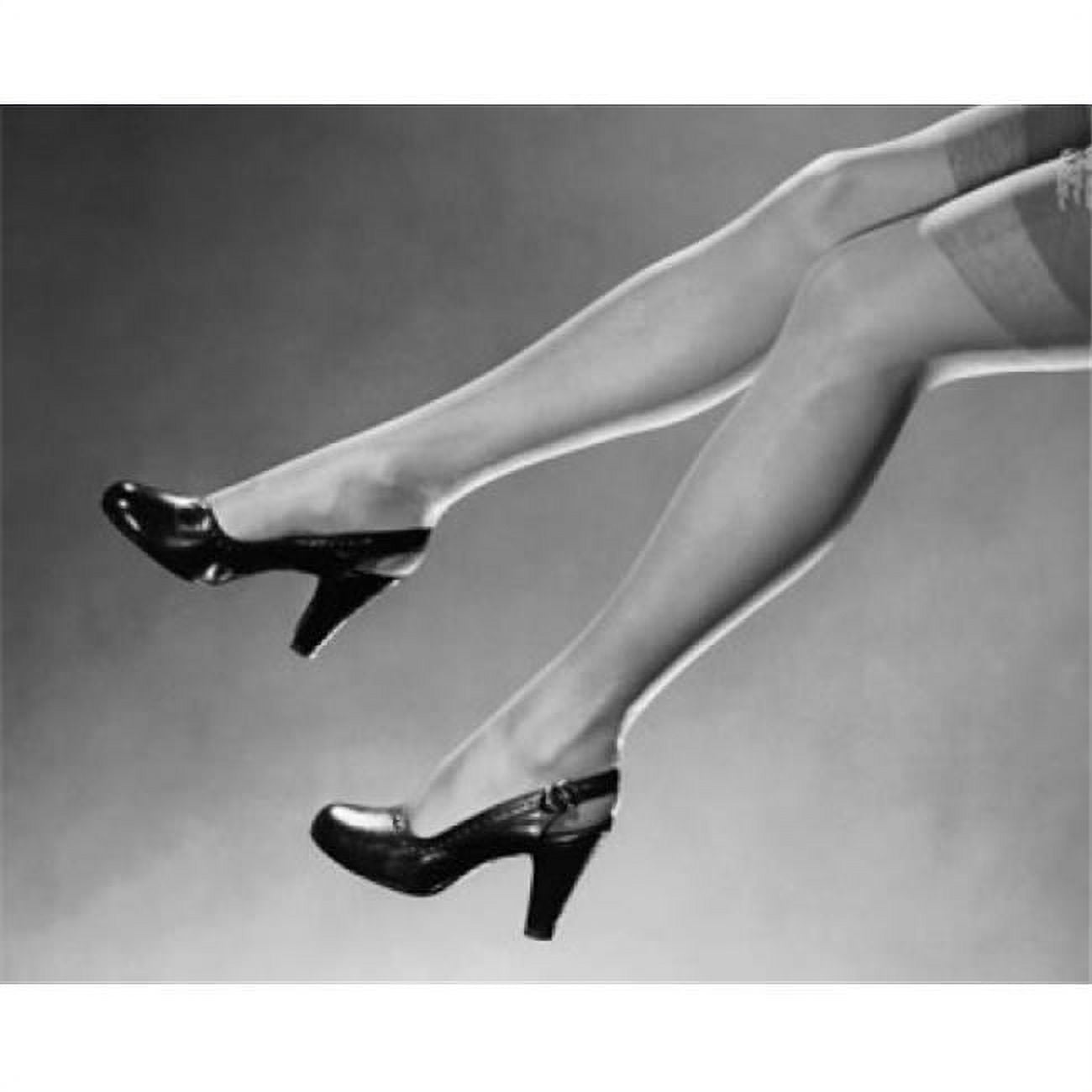 Low Section View of a Woman Wearing High Heels Poster Print - 18 x 24 ...