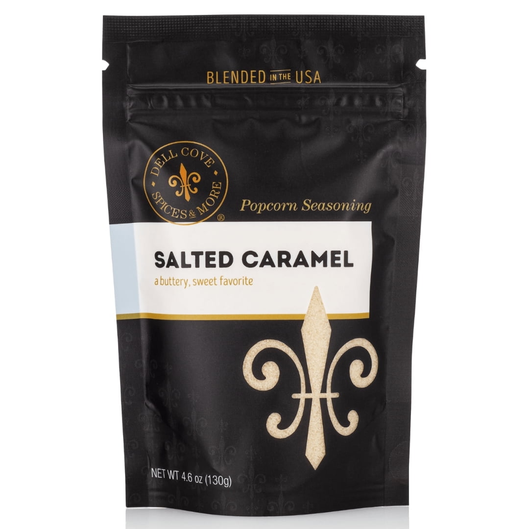 Dell Cove Spices Low Sodium Salted Caramel Popcorn Seasoning, 4.6 oz ...