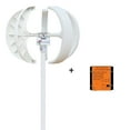 Low Speed 2M/S 12V 24V AC 400W Vertical Wind Turbine Generator Home ...