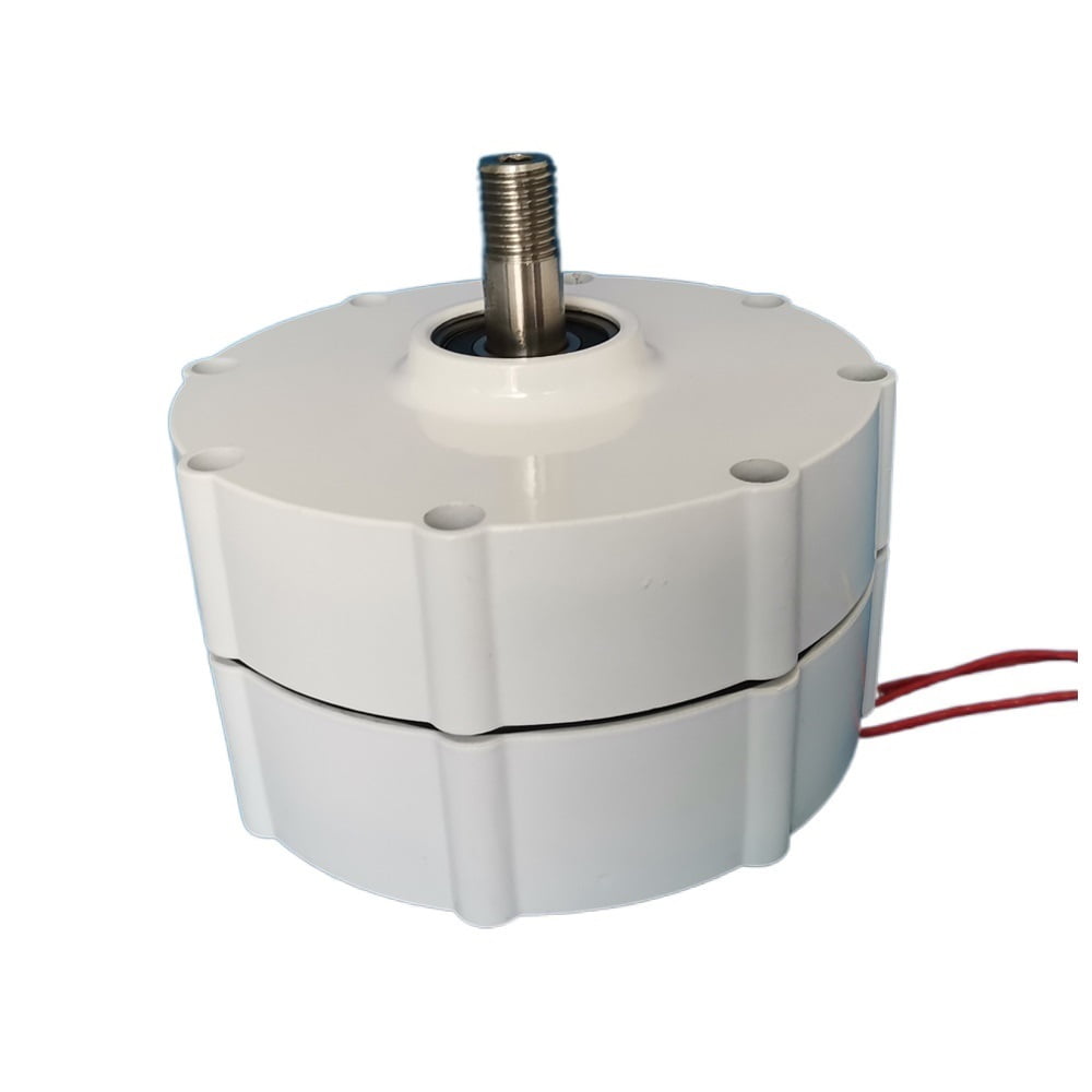 Low Speed 600W 12V 24V 48V 3 Phase Gearless Permanent Magnet Generator ...
