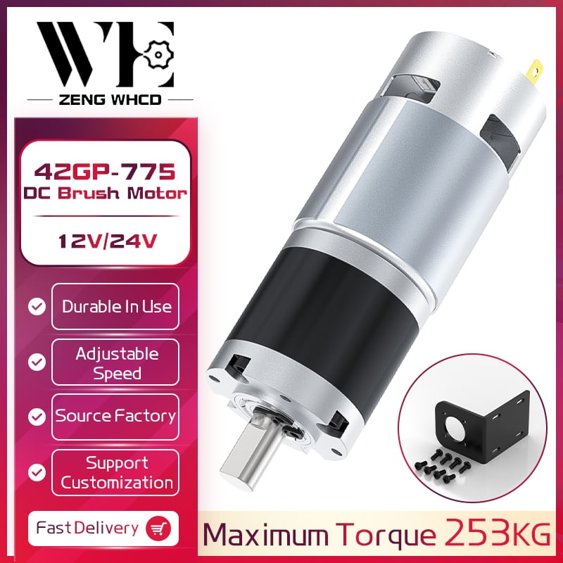 Low Speed DC Planetary Gear Motor, Long Life, Ultra-High Torque Forward ...