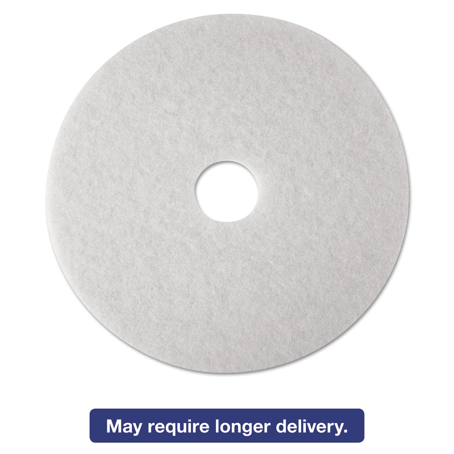3M Low-Speed Super Polishing Floor Pads 4100 24-Inch White 5/Carton ...