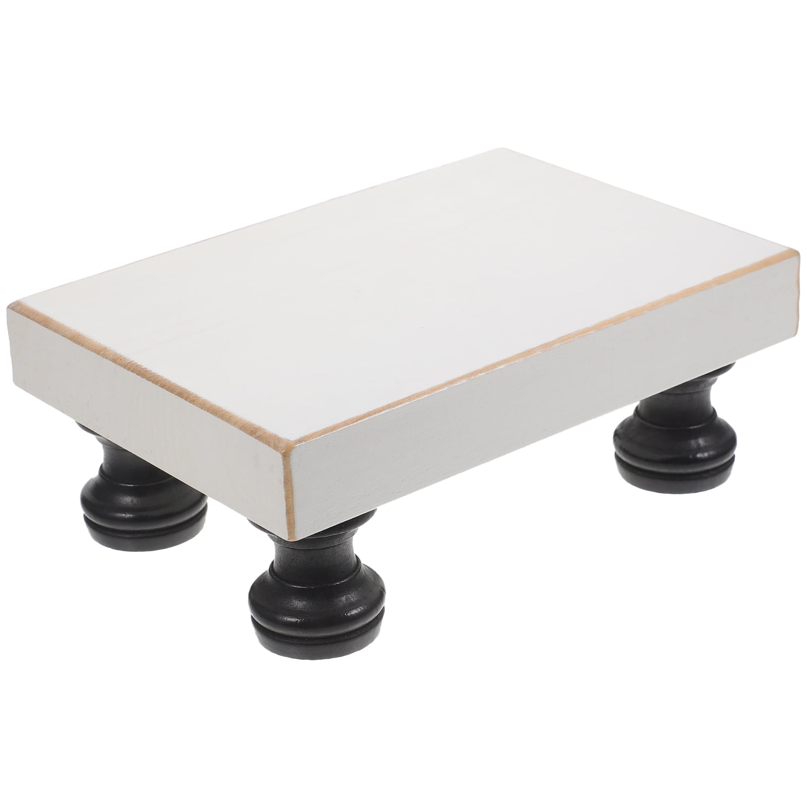 CHICHUMID Kitchen Soap Holder Wood Pedestal Soap Dish Non Greasy 1Set 7 ...
