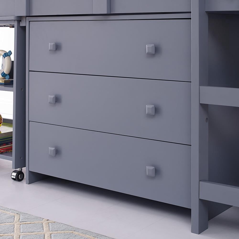 Low Study Chest-Finish:Gray - Walmart.com