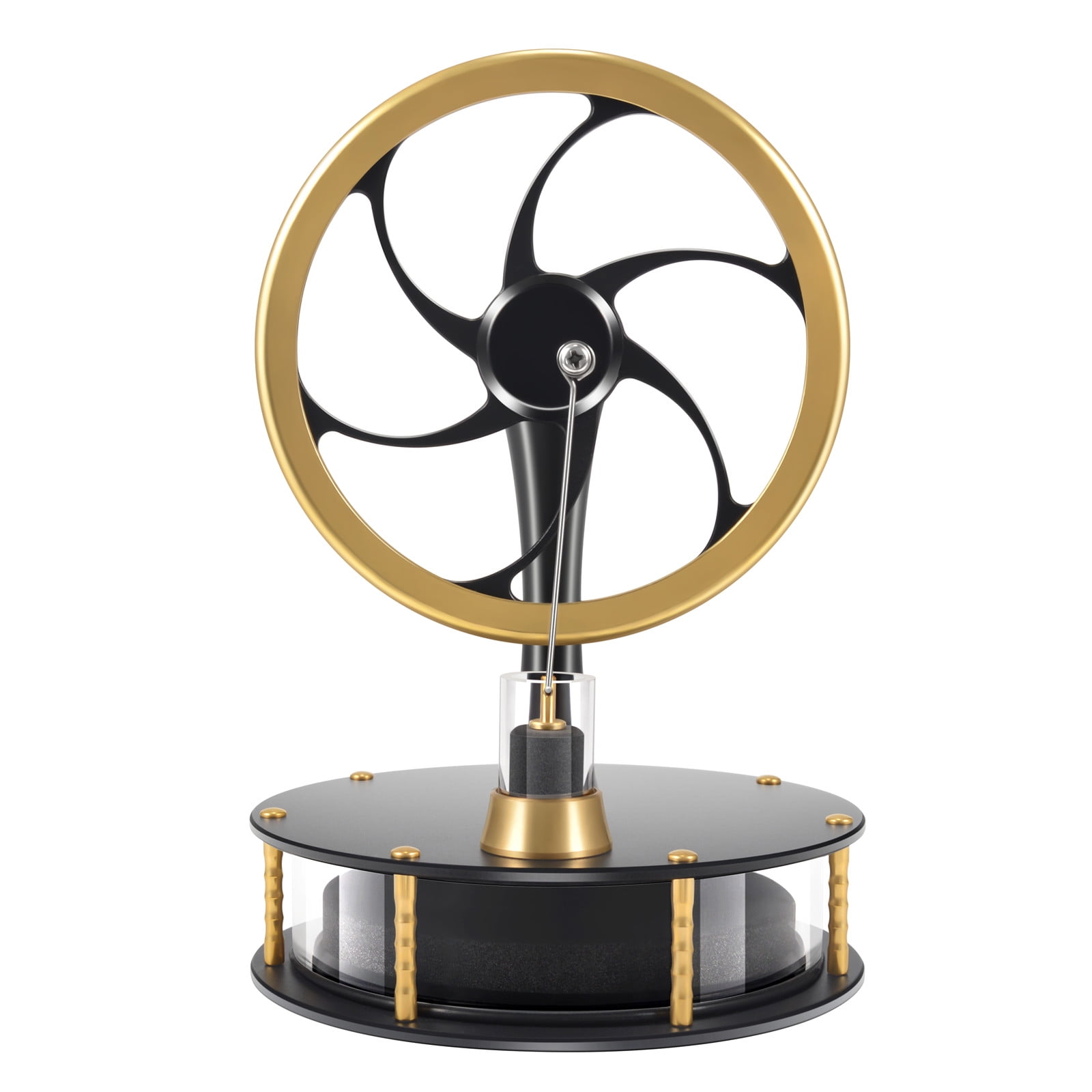 HZZ92 Pro Black Low Temp Stirling Engine Toy, Metal Kit for Adults ...