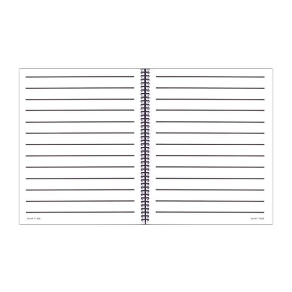 Low Vision Notebook - Bold Lines -White Paper - Walmart.com