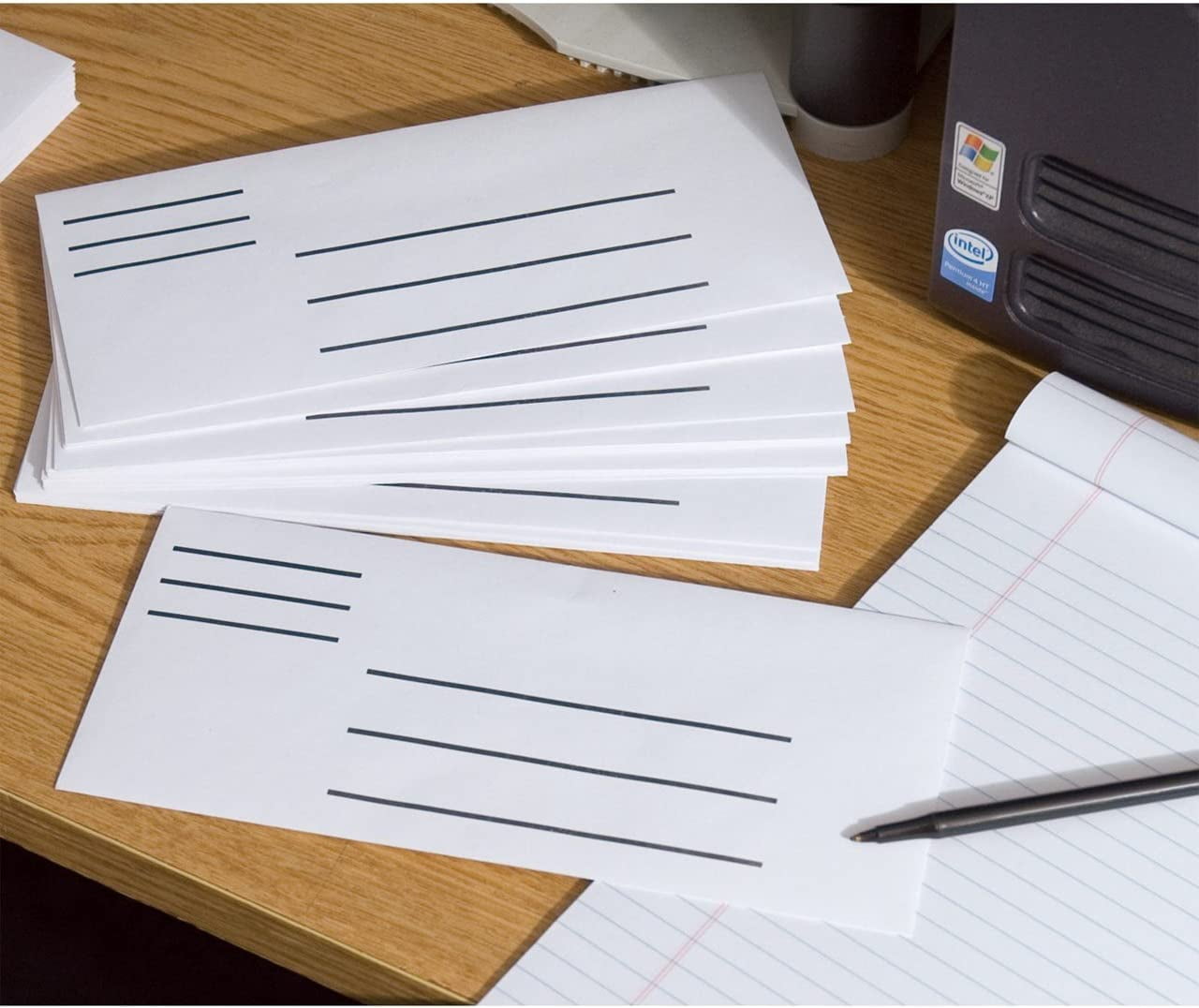 Low Vision Number 10 Envelopes- 100-Pack - Walmart.com