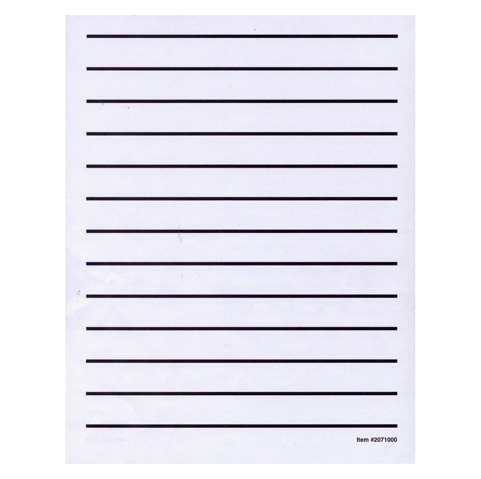 Low Vision Writing Paper - Bold Line -5 Pads - Walmart.com