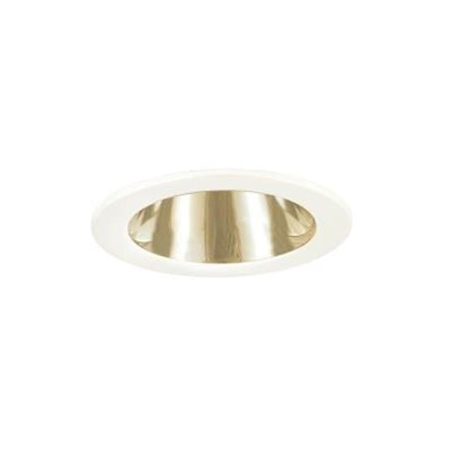 Low Voltage Adjustable Open Reflector Trim- Polished Brass Reflector ...