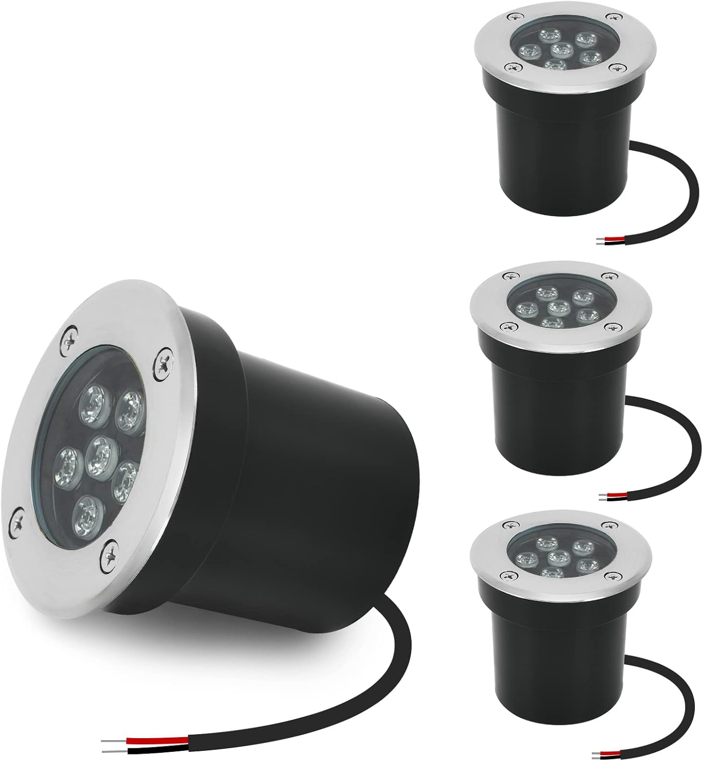 Low Voltage In-ground LED Well Light for Landscape Lighting 6W 12V 24V ...