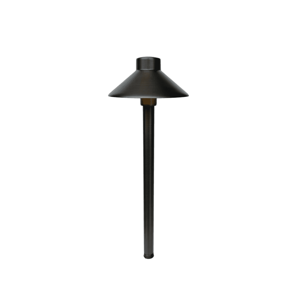 Low Voltage LED Outdoor Cast Brass Natural Bronze Path Light Area ...