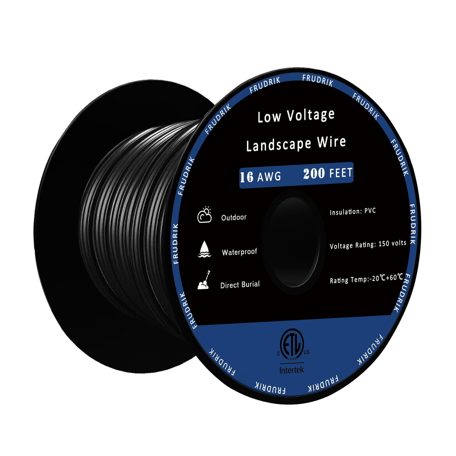 Low Voltage Landscape Lighting Wire - Outdoor Direct Burial Underground ...