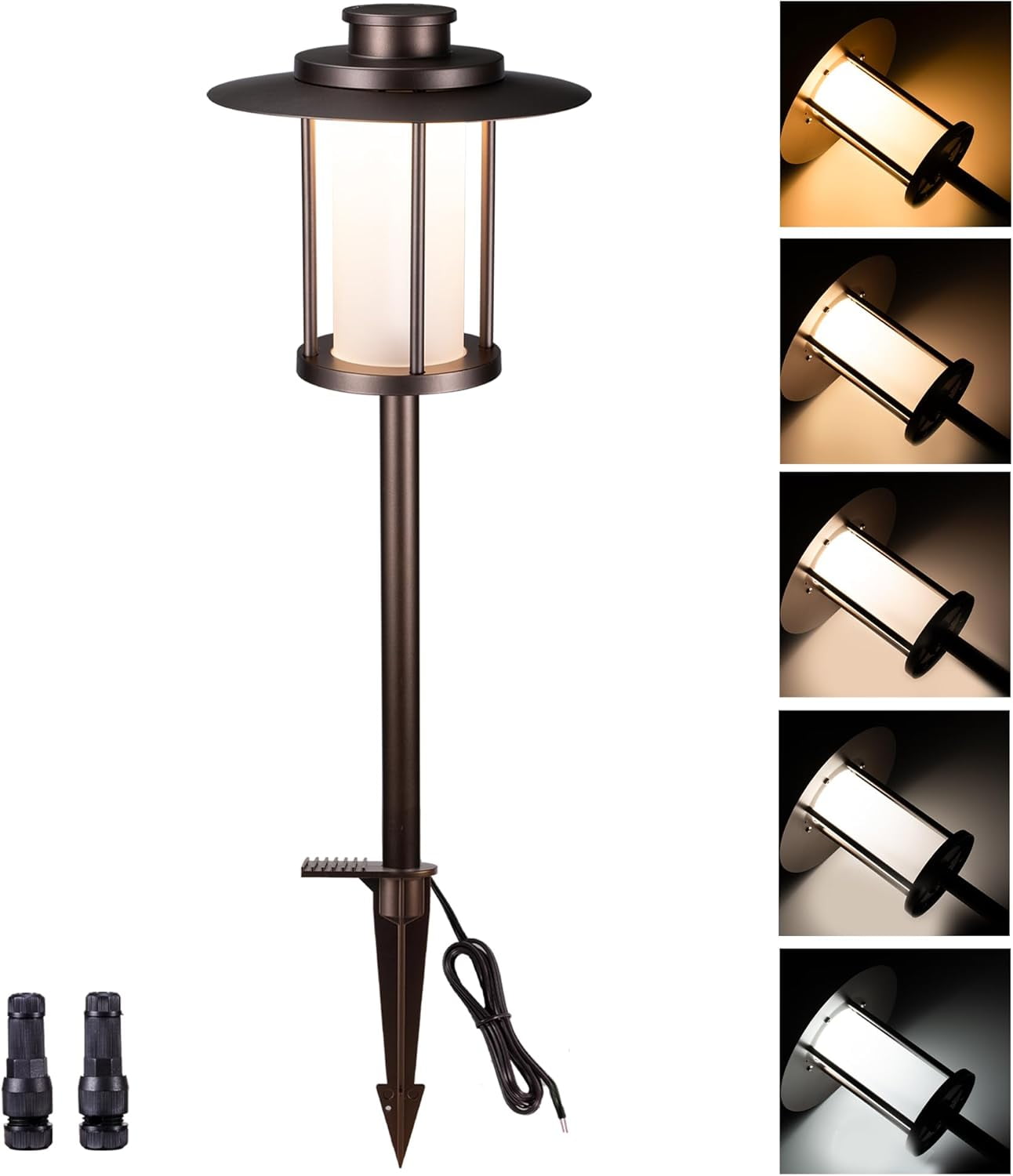 Low Voltage Pathway Lights - 2700K/3000K/3500K/4000K/5000K Selectable ...