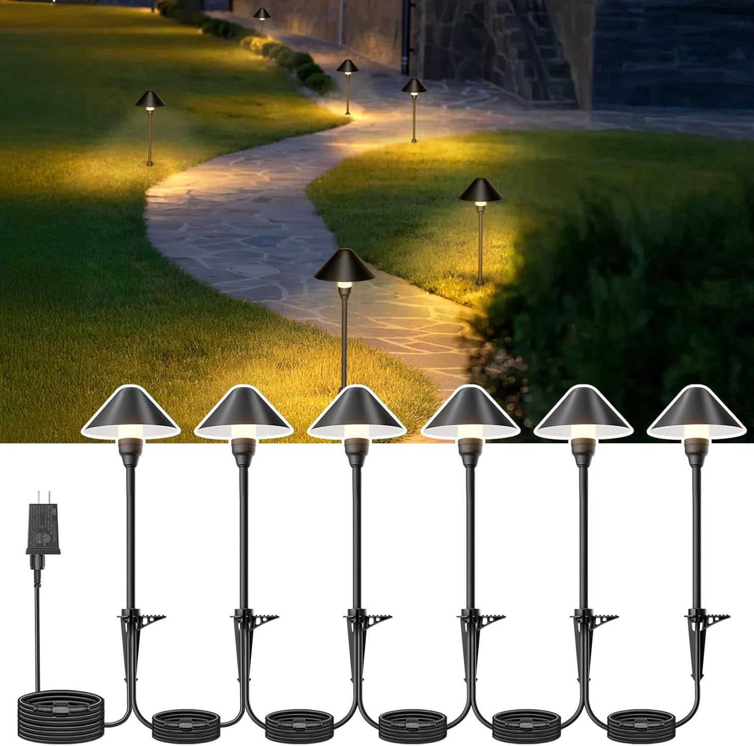 Low Voltage Pathway Lights with Timing Plug, Low Voltage Landscape ...