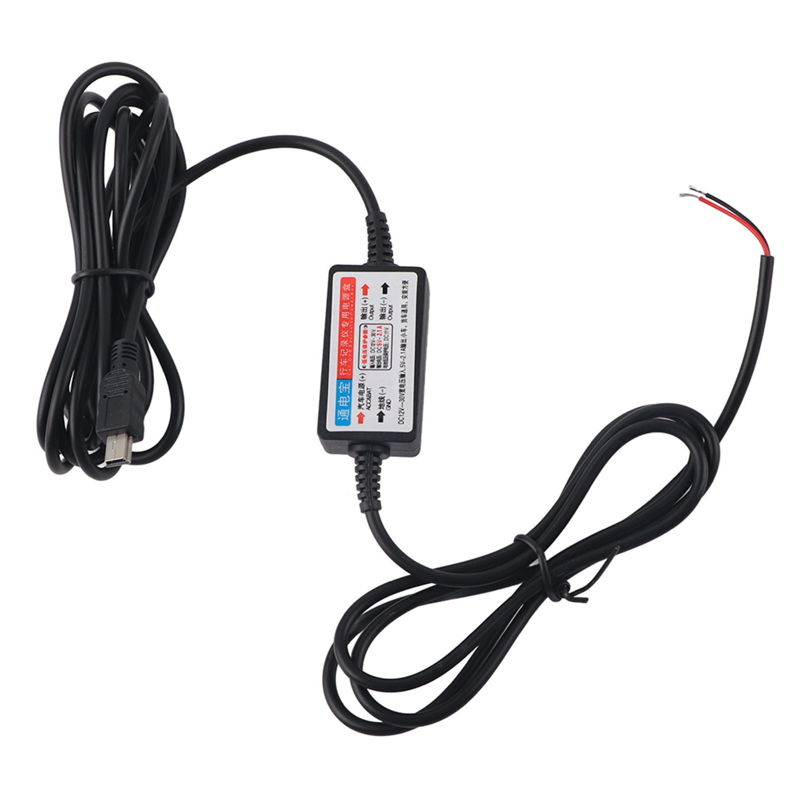 Low Voltage Protection Step Down Mini USB 12V to 5V Converter 3m Step ...